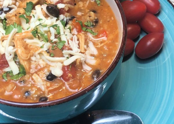 White Chicken and Rice Chili - Chef Alli