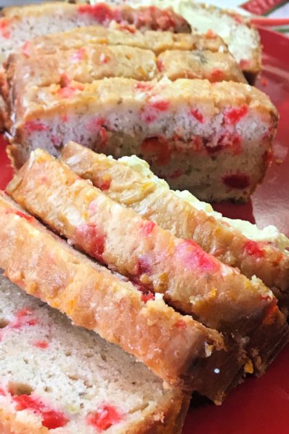 Cherry Pecan Banana Bread - ChefAlli.com