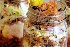 Mason Jar Mason Jar Pulled Pork Parfaits: Your Ride to Flavor Town ...
