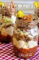 Mason Jar Mason Jar Pulled Pork Parfaits: Your Ride to Flavor Town ...