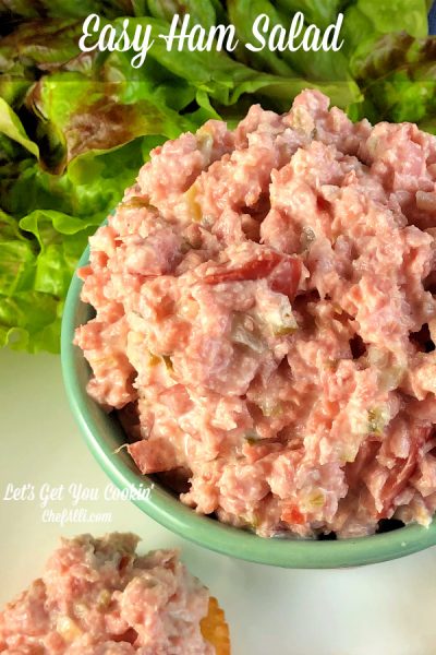 Grandma Lucille's Real Old Fashioned Ham Salad - Chef Alli