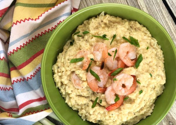 Unbelievably Quick Shrimp Risotto in Your Instant Pot! - Chef Alli