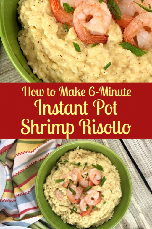 Unbelievably Quick Shrimp Risotto in Your Instant Pot! - ChefAlli.com