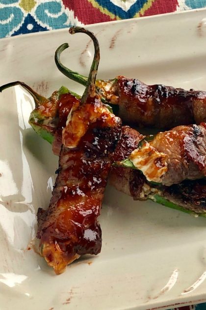 Saucy Venison Bacon Poppers - ChefAlli.com