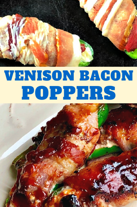 Saucy Venison Bacon Poppers - ChefAlli.com