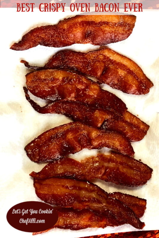 Crispy Bacon in the Oven - ChefAlli.com