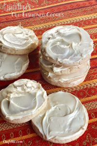 Grandma's Old Fashioned Sugar Cookies - Chef Alli