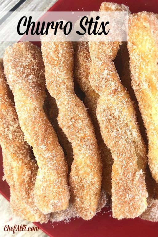 Air Fryer Churros - ChefAlli.com