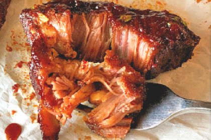 3-Ingredient Baked Country-Style Sticky Ribs - Chef Alli