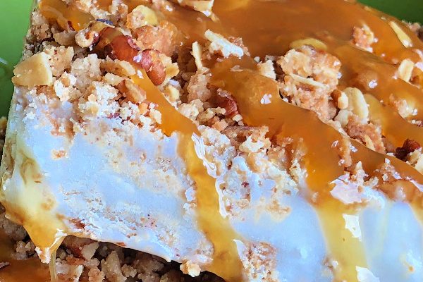 Crumbled Butter Brickle Ice Cream Dessert | Chef Alli