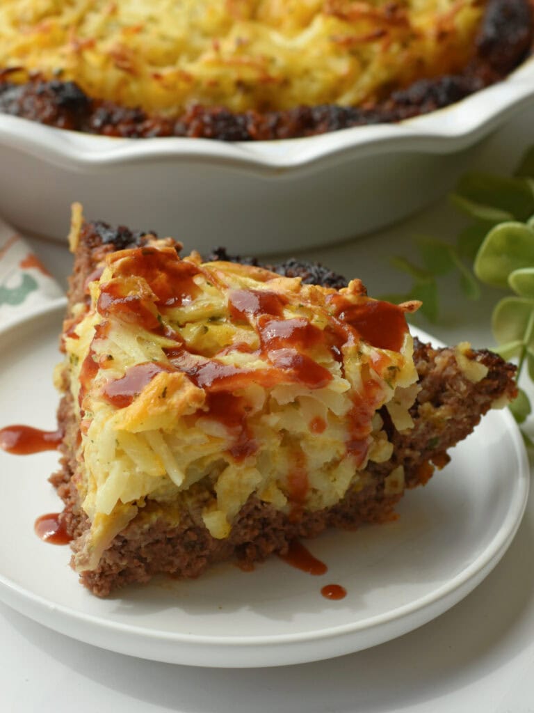 Meatloaf Pie With Cheesy Hashbrowns - ChefAlli.com