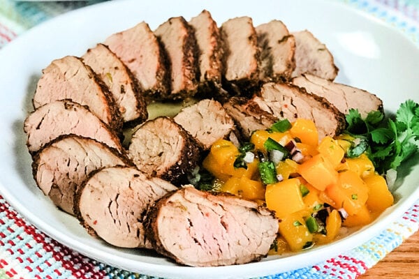 Big Island Pork Tenderloin with Mojo Glaze - Chef Alli