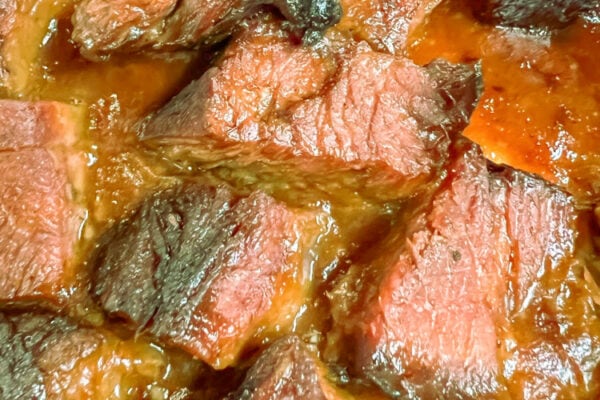 Smoked Pot Roast Burnt Ends - Chef Alli