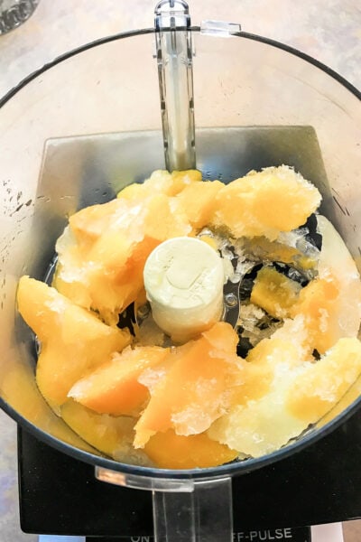 Healthy Frozen Fruit Sorbet {Just One Ingredient} - Chef Alli
