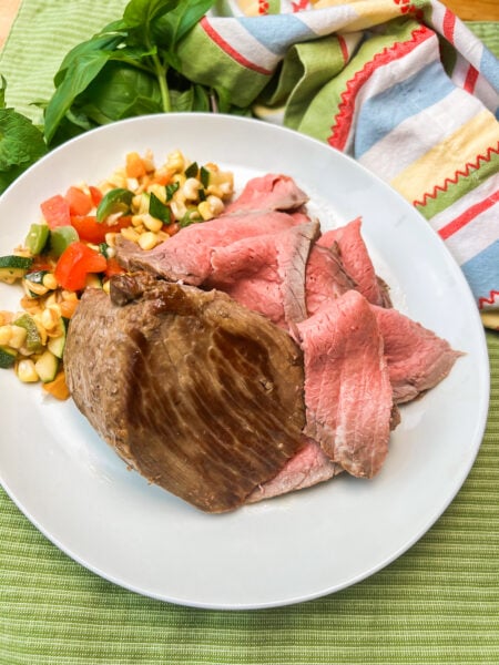 Instant Pot Beef Eye of Round Roast for Deli Style Roast Beef - Chef Alli