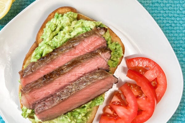 Easy Grilled Steak Avocado Toast - Chef Alli
