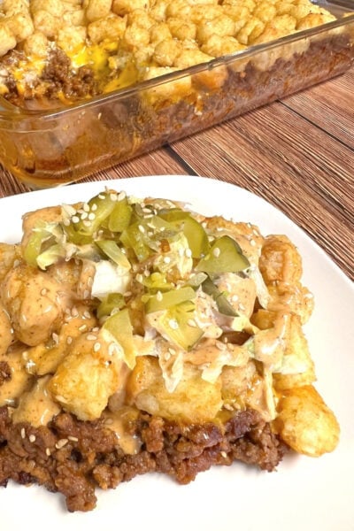 Big Mac Casserole - Chef Alli