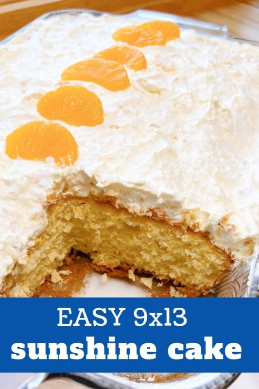 Sunshine Cake - ChefAlli.com