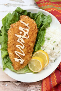 Air Fryer Pollo Empanizado - Chef Alli