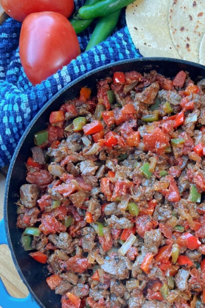 BEEF CARNE PICADA - Chef Alli