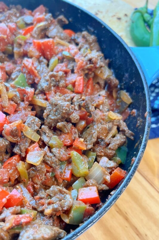 Beef Carne Picada - ChefAlli.com