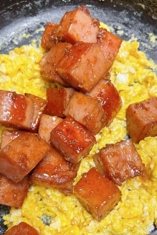 Spam Eggs and Rice - ChefAlli.com