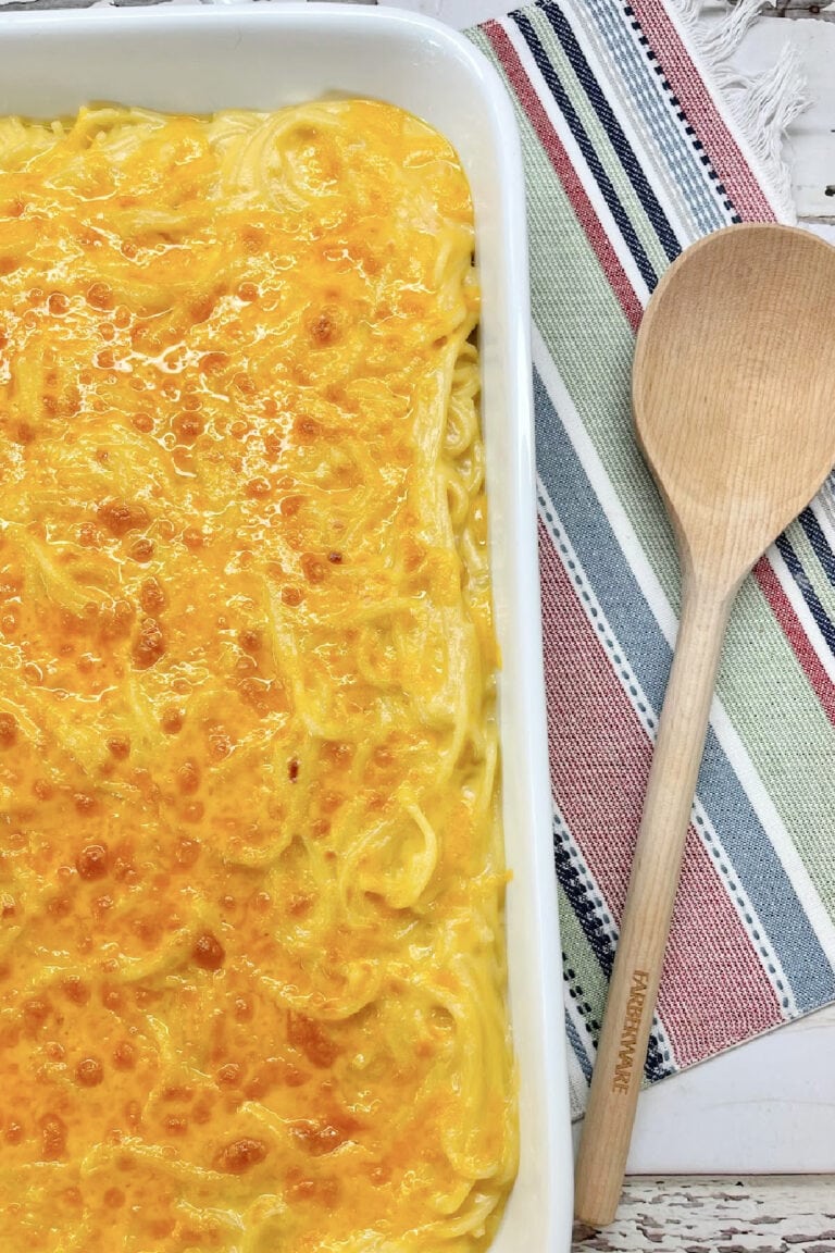 Spaghetti Mac and Cheese - ChefAlli.com