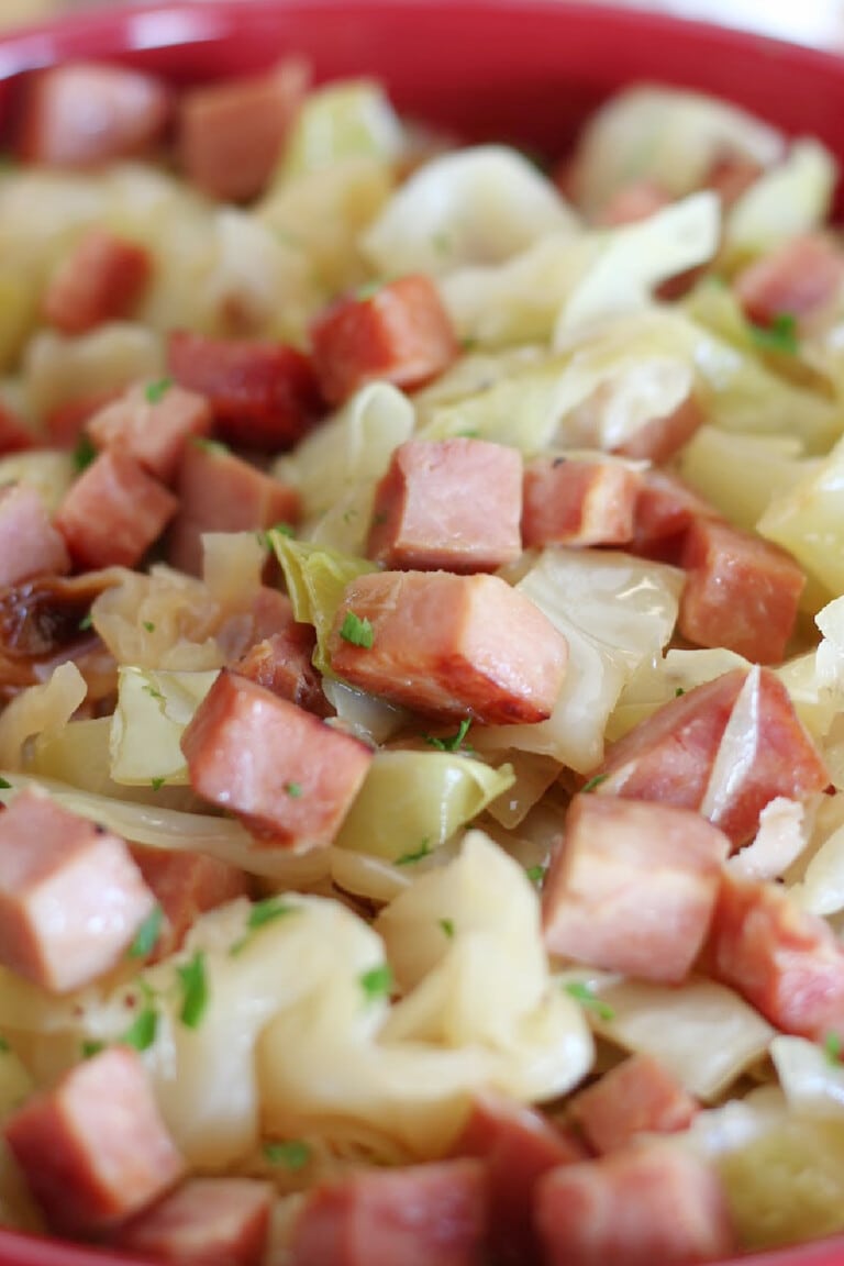 Crockpot Ham and Cabbage - ChefAlli.com