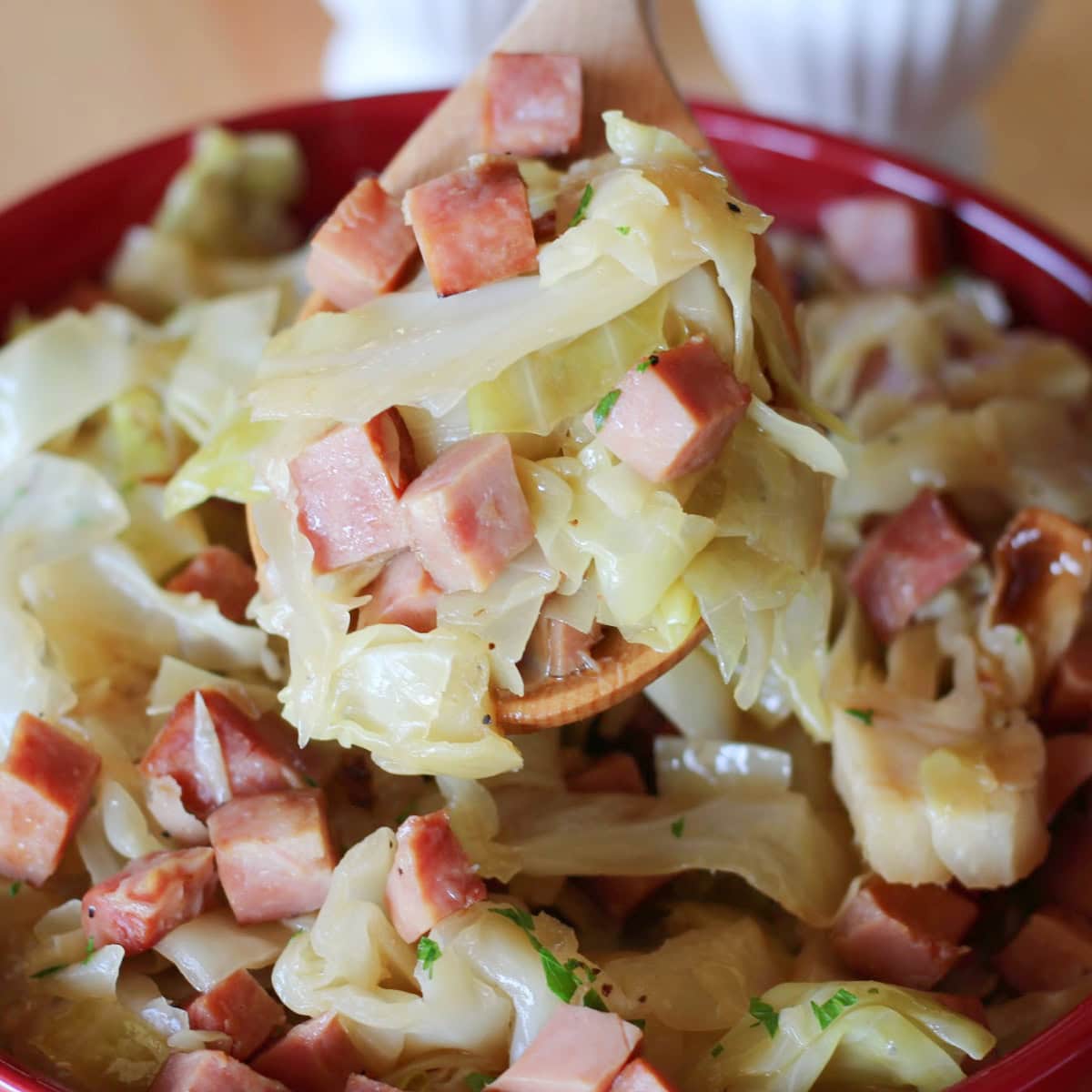 Crockpot Ham and Cabbage - ChefAlli.com
