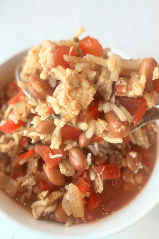 White Chicken and Rice Chili - ChefAlli.com