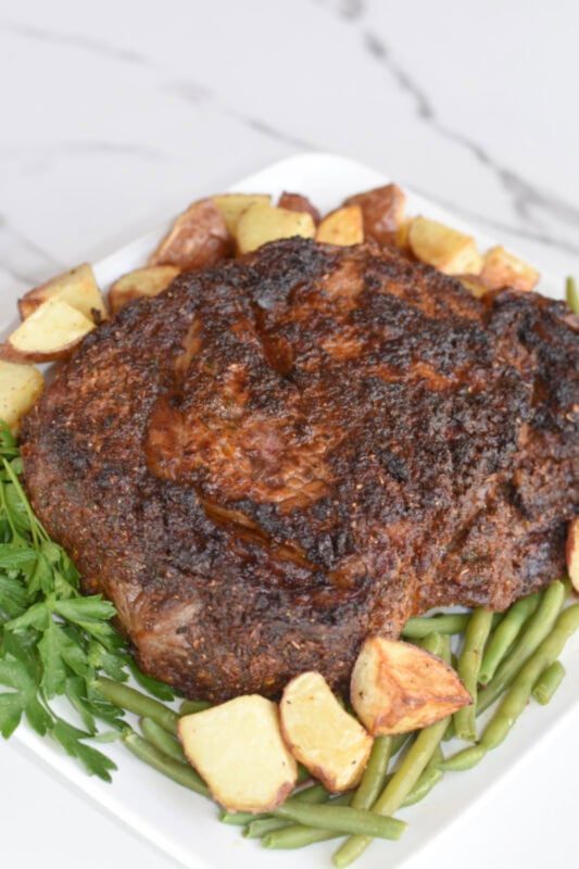 Easy Air Fryer Prime Rib - ChefAlli.com