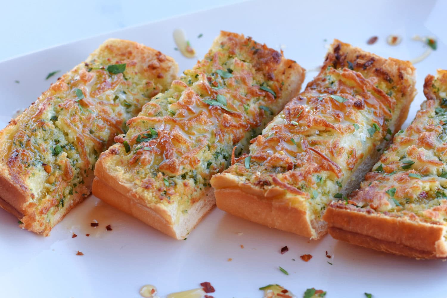 Air Fryer Garlic Bread Chefalli